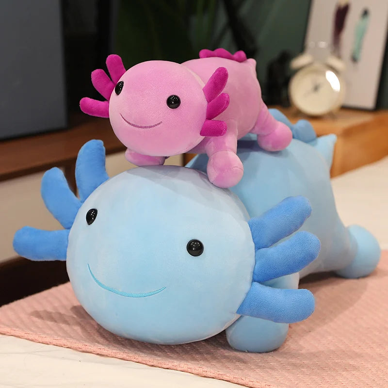 Giant Axolotl Stuffed Animal - Squishy Axolotl Plush Toy - Axolotl Toy ...