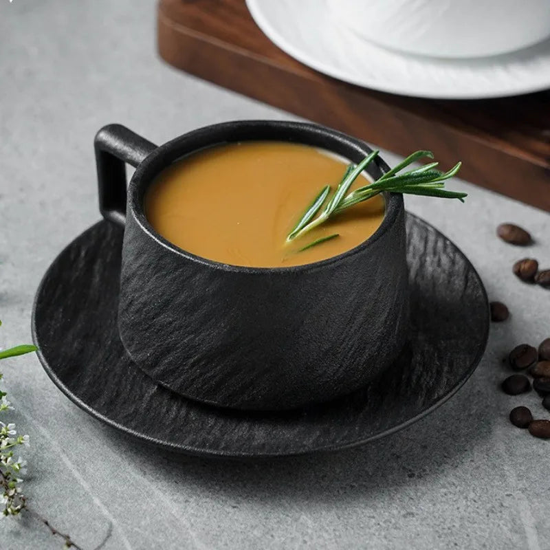 Japanese Coffee Cup - Artisan Stoneware Coffee Mugs - Ceramic Mugs ...