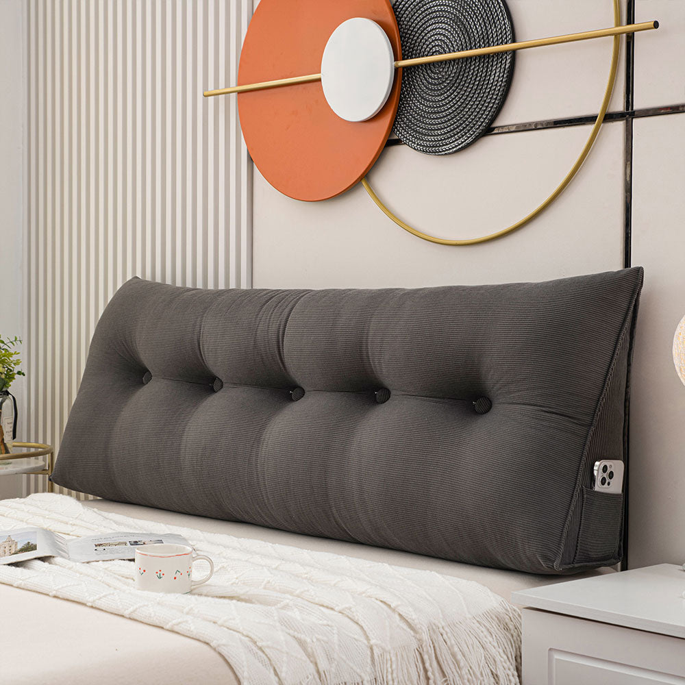 Waterproof Wedge Pillow - Large Daybed Pillow - Beds & Bedframes ...