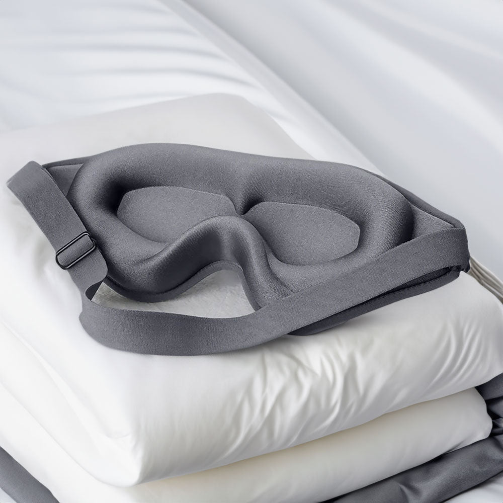 Memory Foam Sleep Mask - Breathable Sleep Mask - Blackout Eyemask ...