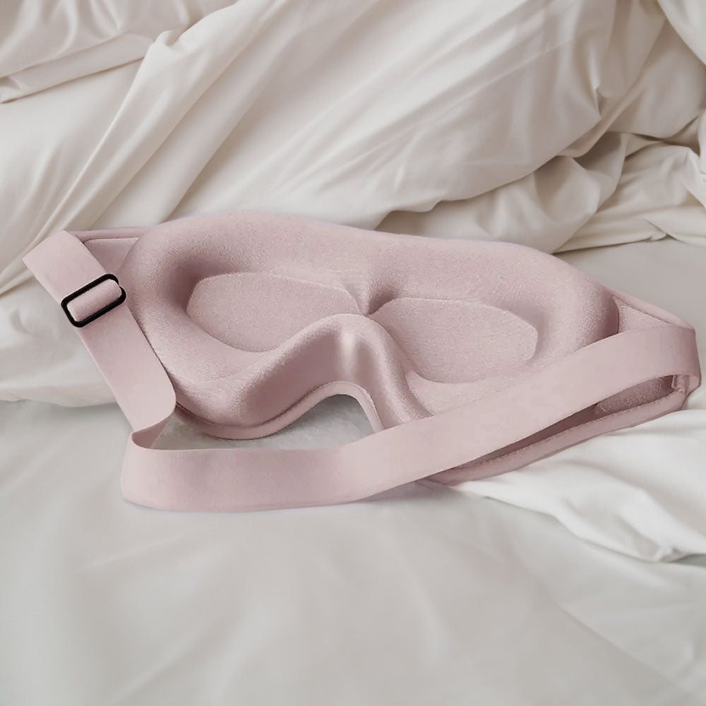 Memory Foam Sleep Mask - Breathable Sleep Mask - Blackout Eyemask ...