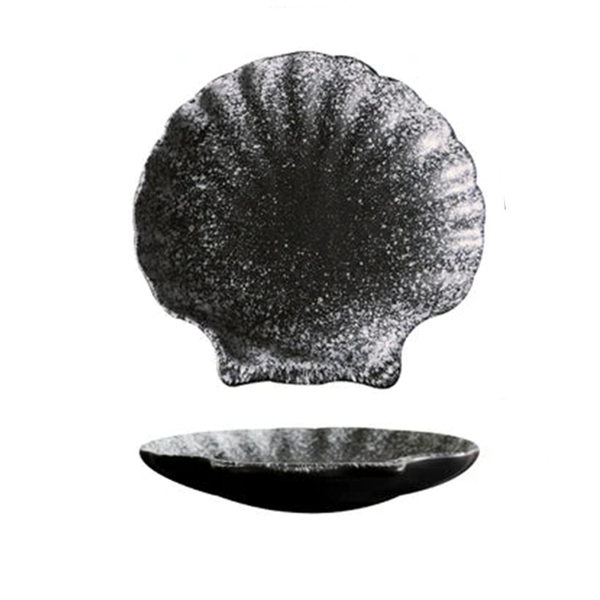 Rustic Seashell Plates - Shell Plates - Sushi Plates - Appetizer Plates ...