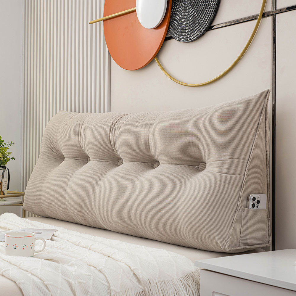 Waterproof Wedge Pillow - Large Daybed Pillow - Outdoor Wedge Pillow ...