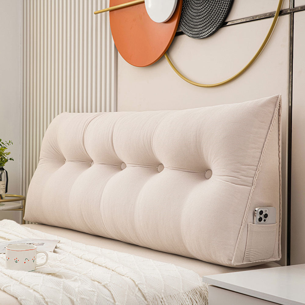 Waterproof Wedge Pillow - Large Daybed Pillow - Beds & Bedframes ...