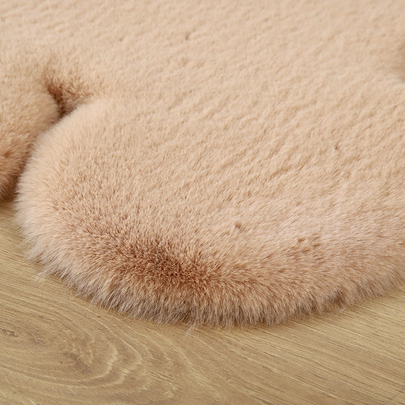 Soft Teddy Bear Rug - Kids Rugs - Playroom & Nursery Rugs - Nursery ...