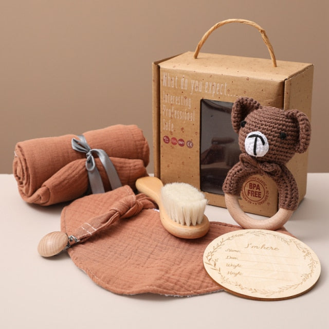 Baby Gift Box - Personalized Newborn Gift Set - Baby Shower Gifts ...
