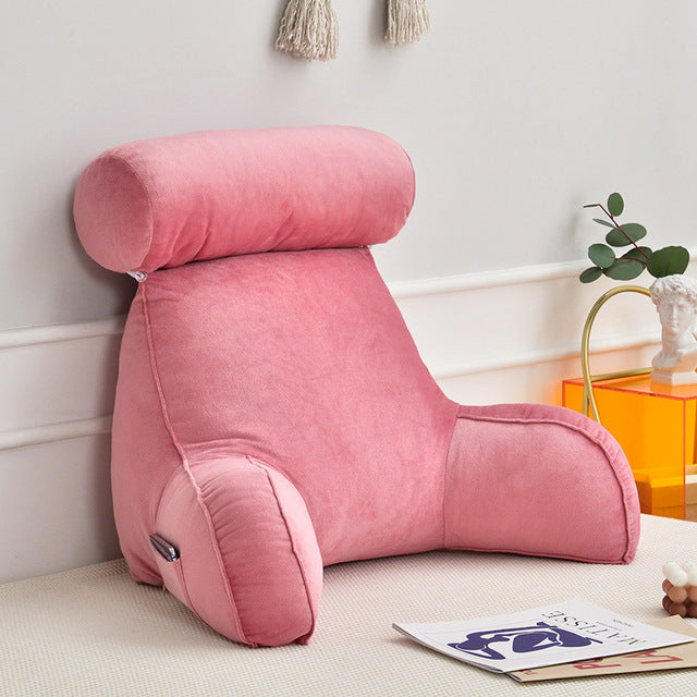 Back Support Pillow With Arms - Reading Cushion - Pillows With Arms ...